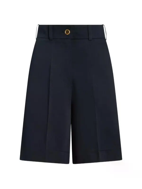 PATOU Pleated Bermuda Shorts