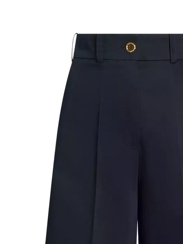 PATOU Pleated Bermuda Shorts