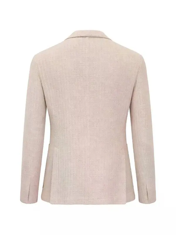LUBIAM Textured Notched Jacket
