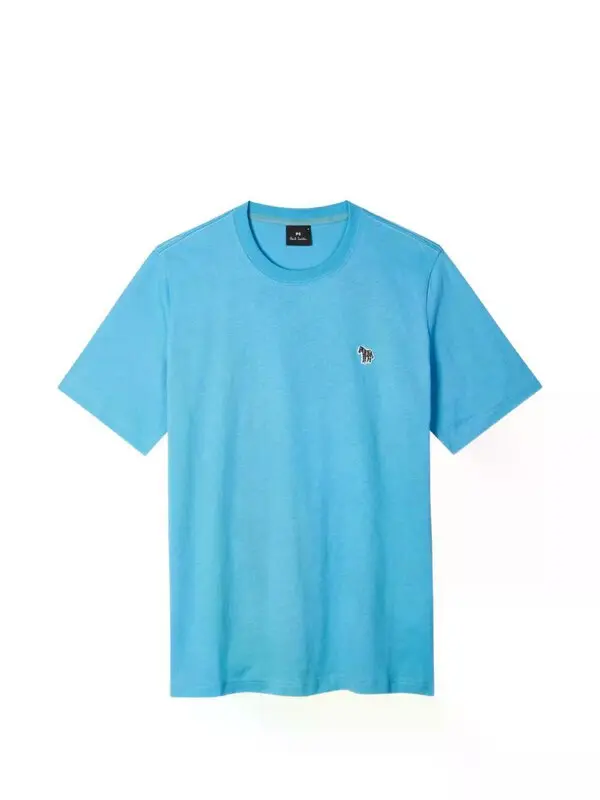Paul Smith Zebra-motif T-shirt - Blue