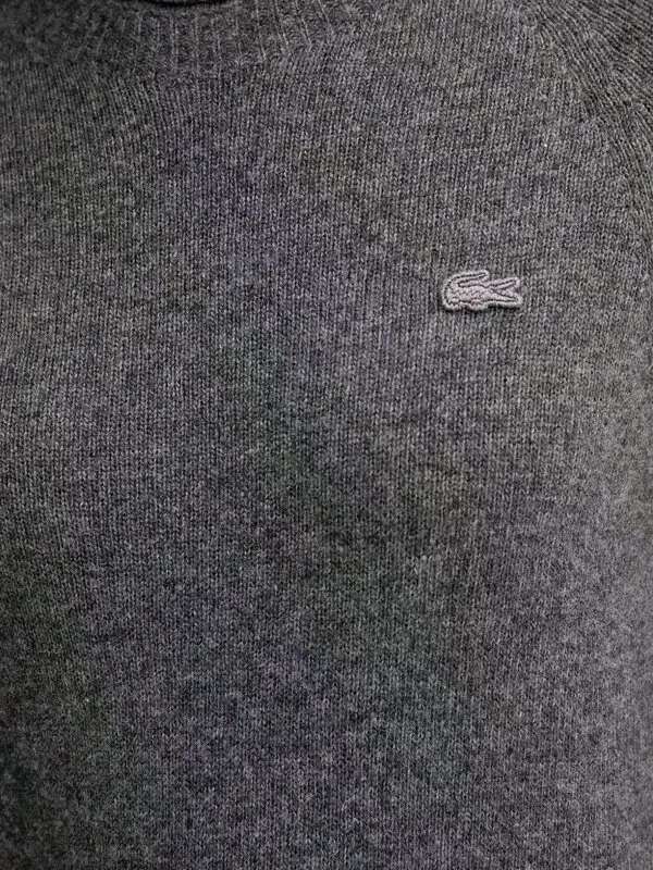 Lacoste 3d Knitted Logo Sweater