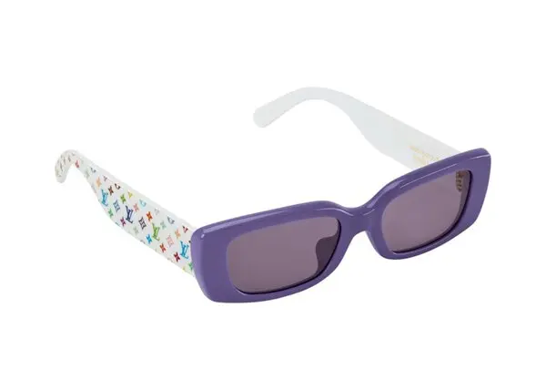LOUIS VUITTON X Takashi Murakami Gram Cat Eye Sunglasses - Purple (z3249w)