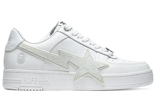 A BATHING APE Sta Os #2 M2in - White/grey