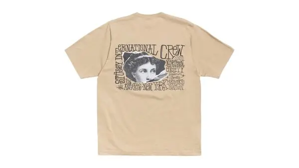 StÜssy Victoria Tee Shirt - Khaki