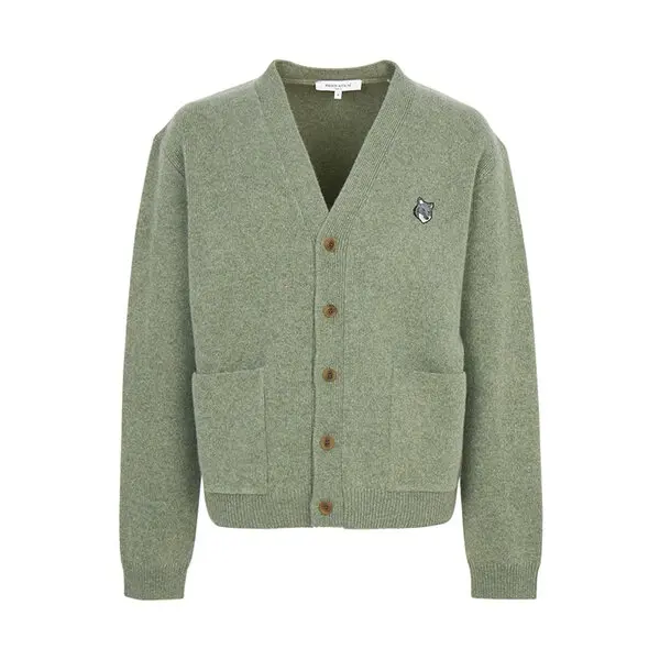 Maison Kitsuné Fox Head Cardigan