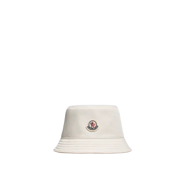 Moncler Reversible Gabardine Bucket Hat - White