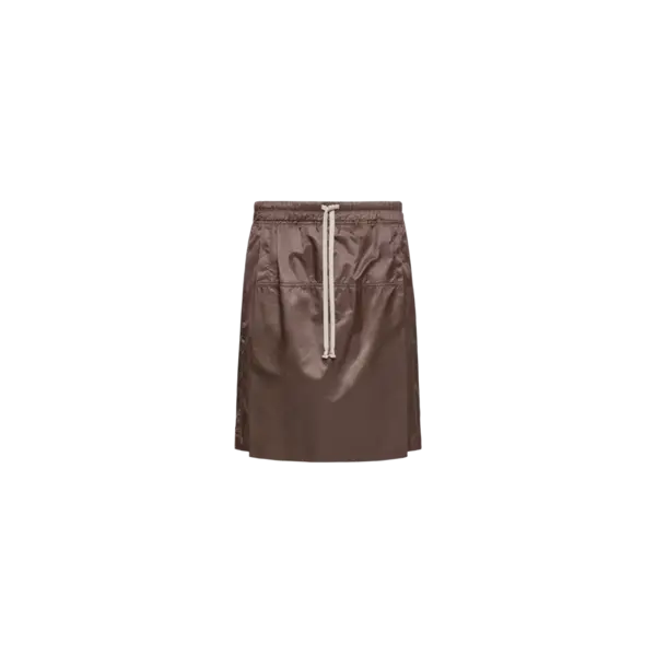 MONCLER + RICK OWENS Kiltshorts Skort - Brown