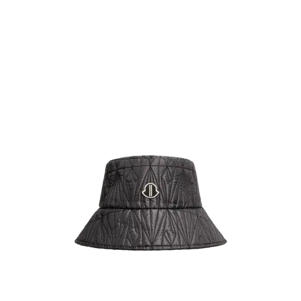 MONCLER + RICK OWENS Padded Bucket Hat - Black
