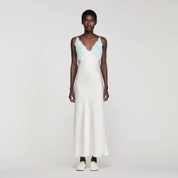 maxi ruffle sleeve dress Petal and Pup Women's Cally Ruffle Sleeve Maxi Dress