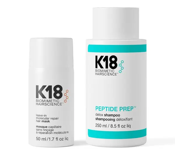K18 Molecular Repair Hair Mask And Detox Shampoo - One-color