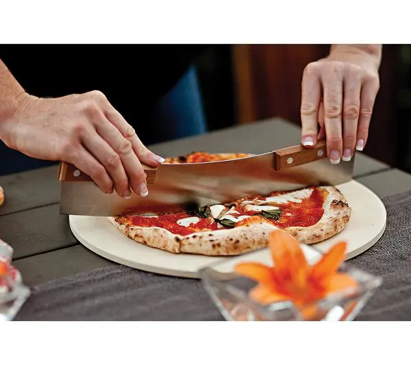 OUTSET Round Pizza Grill Stone 13 - One-color