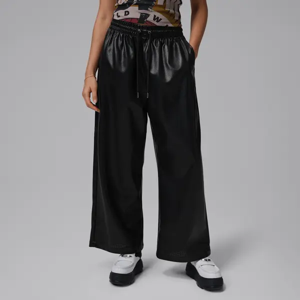 JORDAN Flight Faux-leather Pants