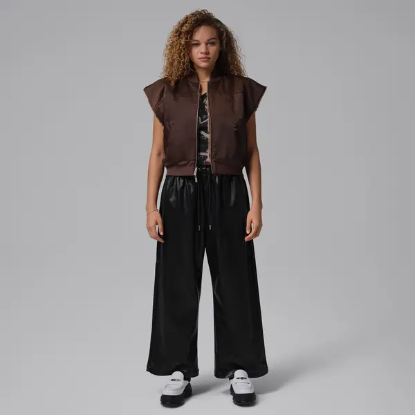 JORDAN Flight Faux-leather Pants