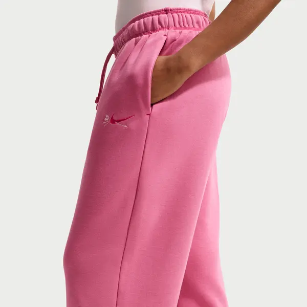 Nike Sportswear Club Fleece Mid-rise Oversized Sweatpants - Pink