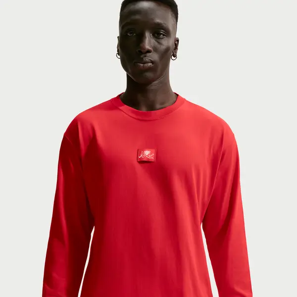 Nike Sportswear Long-sleeve T-shirt - Red