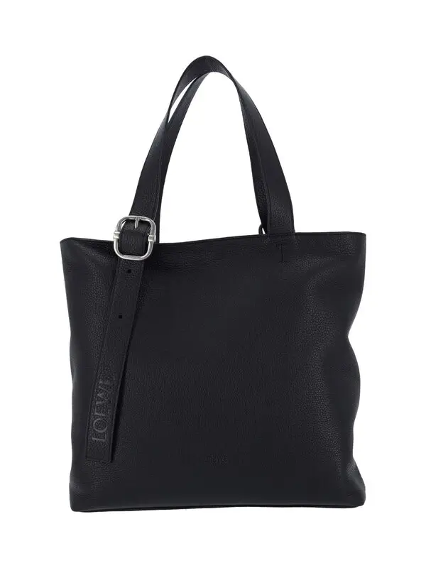 Loewe Loop Tote Bag - Black