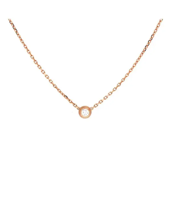 CARTIER Xs D'amour Pendant Necklace - Pink