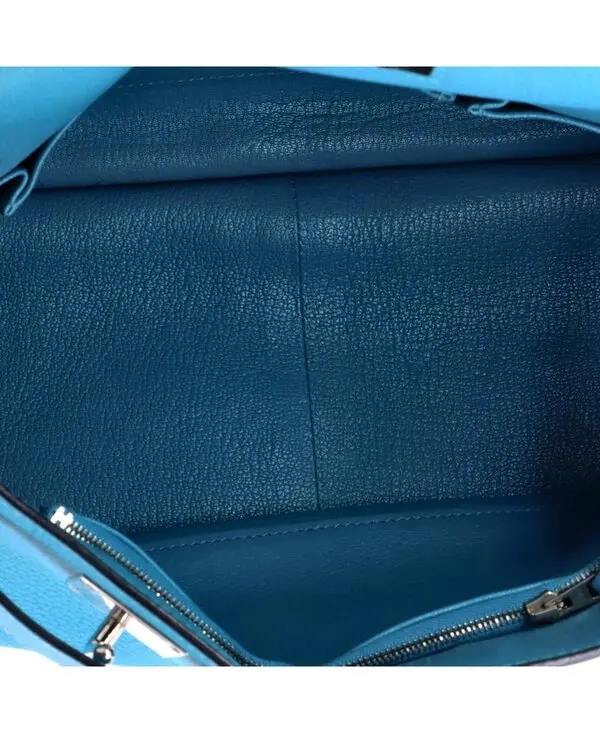 Hermès 31 Jypsiere Bag Clemence - Blue