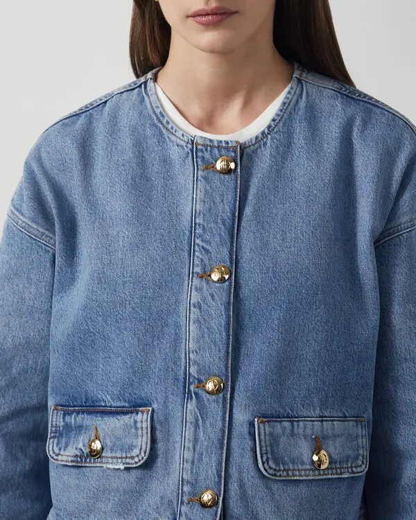 ANINE BING Jacket Blanche - Washed Blue