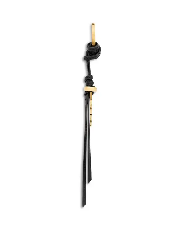 Saint Laurent Cassandre Keyring - Black