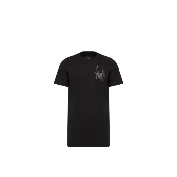 MONCLER + RICK OWENS Moncler Girder Cotton T-shirt - Black