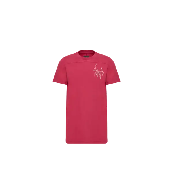 MONCLER + RICK OWENS Moncler Girder Cotton T-shirt - Red
