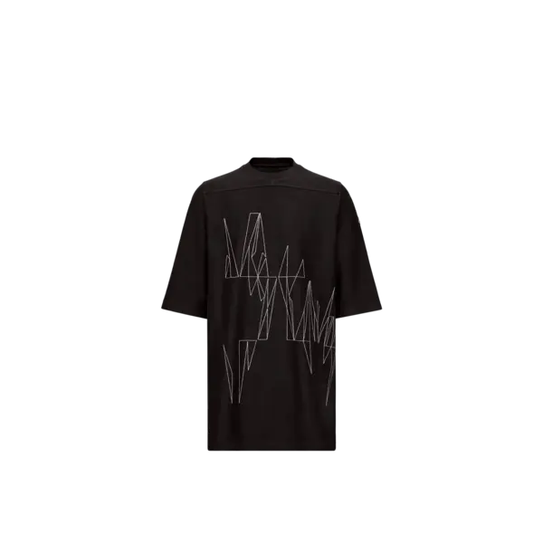 MONCLER + RICK OWENS Cotton Jersey T-shirt - Black