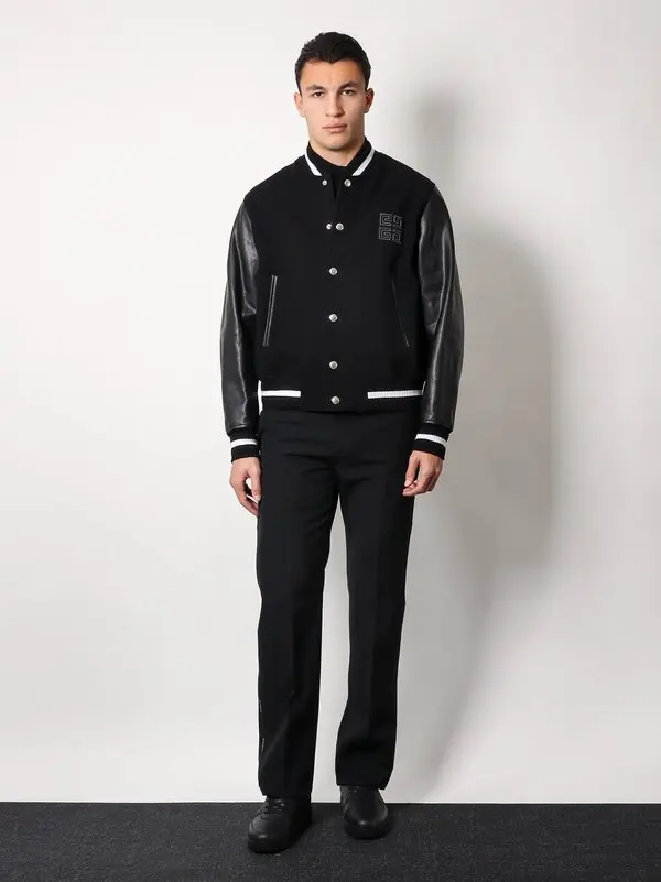 Givenchy Piqué Cotton Polo Shirt With 4g Embroidery - Black