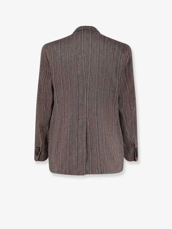 Tagliatore Doublebreasted Linen Blend Suit