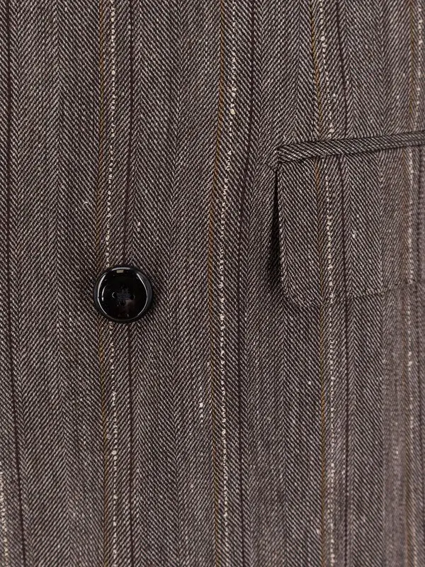 Tagliatore Doublebreasted Linen Blend Suit