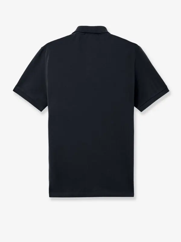 Stone Island Stretch Organic Cotton Polo Shirt - Blue