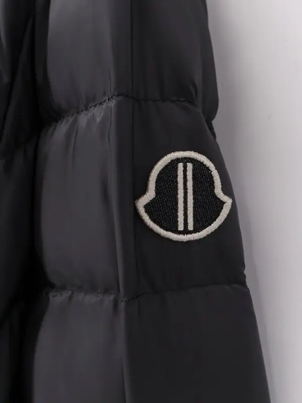 MONCLER + RICK OWENS Zip Lock Hooded Down Jacket