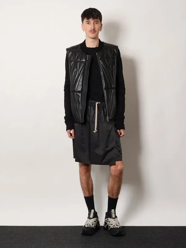 MONCLER + RICK OWENS Kiltshorts With Drawstring