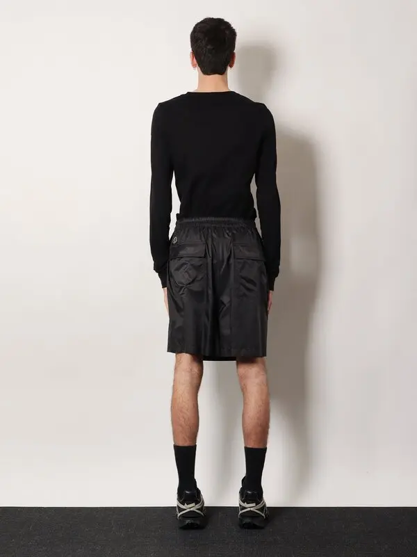 MONCLER + RICK OWENS Kiltshorts With Drawstring