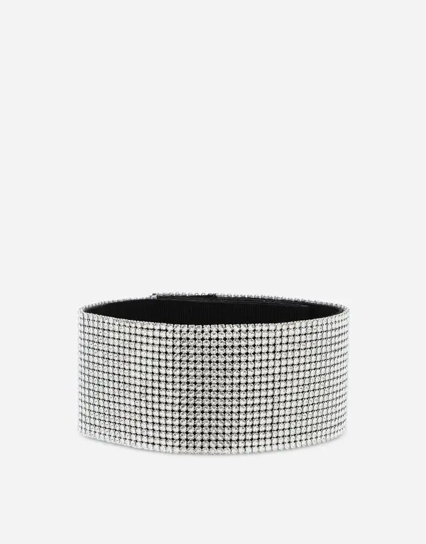 Dolce & Gabbana Mesh Choker - Crystal