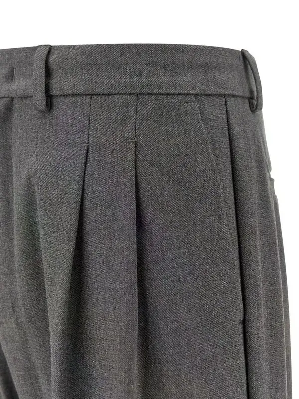 Paul & Shark Pleated Trousers - Grey