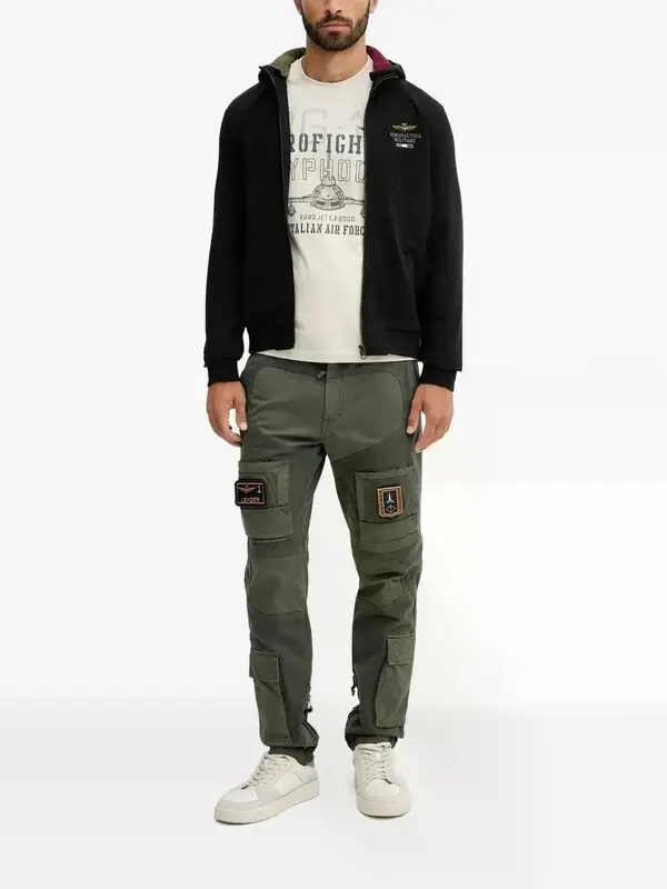 AERONAUTICA MILITARE Patch-detail Trousers