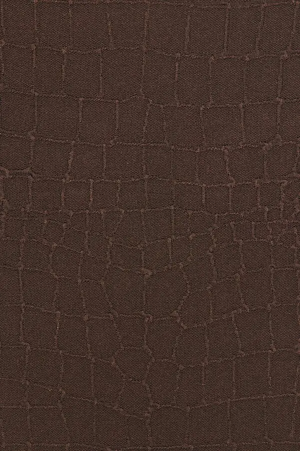 Jacquemus La Robe Scala In Chocolate - Dark Brown