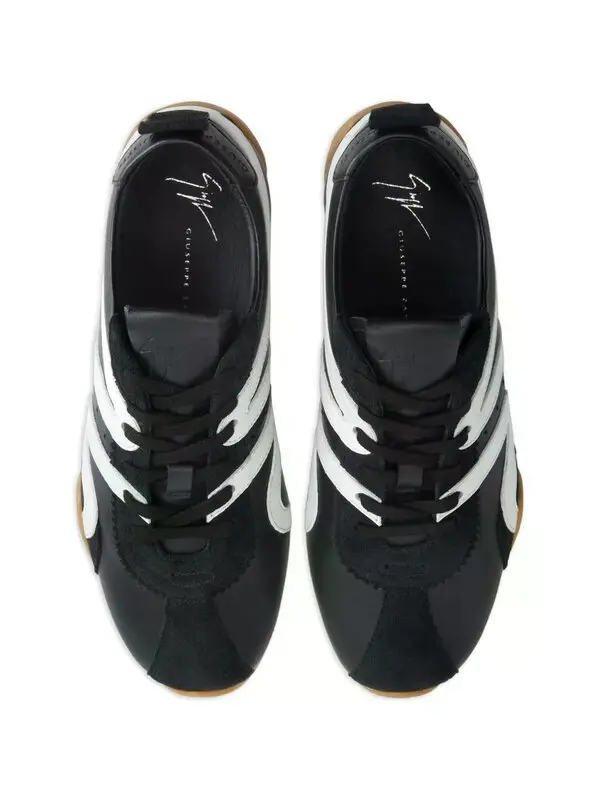 GIUSEPPE ZANOTTI Lace-up Sneakers - Black