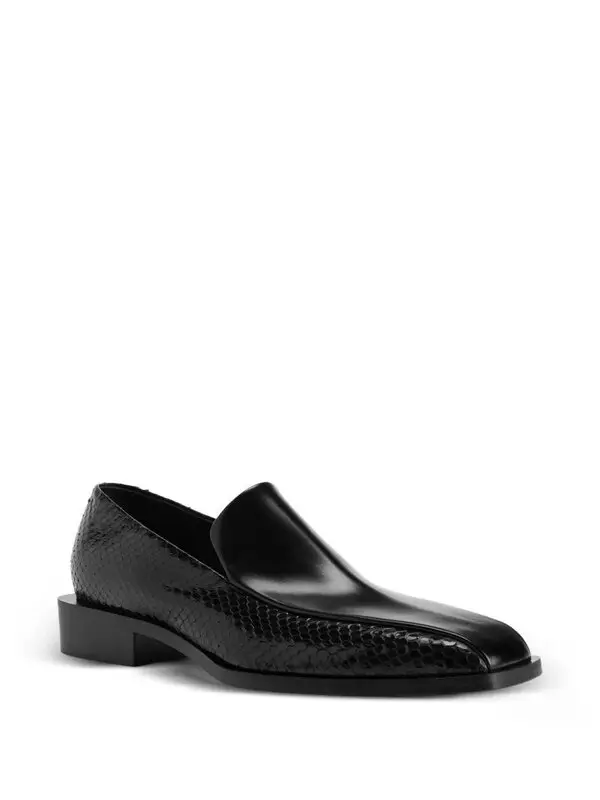 GIUSEPPE ZANOTTI Gz Lucky Square-toe Loafers