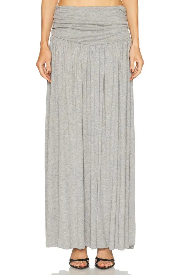 AYA MUSE Viona Maxi Skirt - Gray