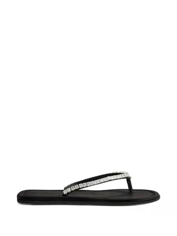 GIUSEPPE ZANOTTI Hatsumomo Rhinestone-embellished Sandals - Black