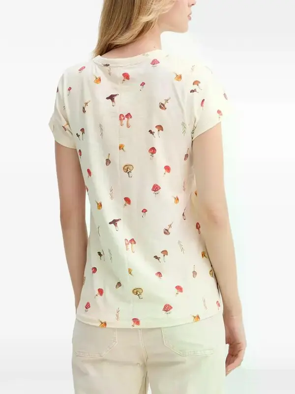 Rag & Bone Mushroom Print T-shirt