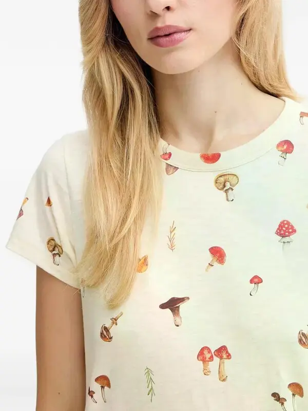 Rag & Bone Mushroom Print T-shirt