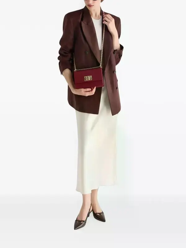 Furla 1927 Arch Crossbody Bag - Red