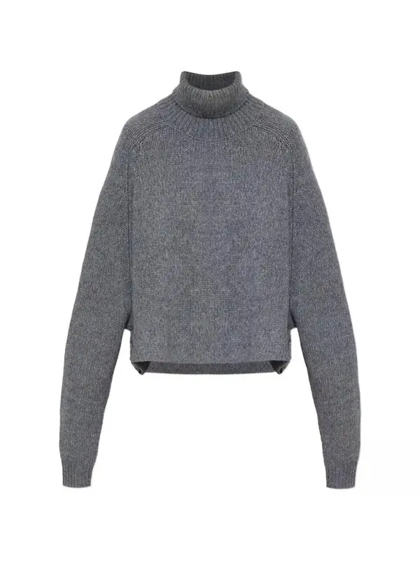 LISA YANG Roll-neck Fine Knit Sweater