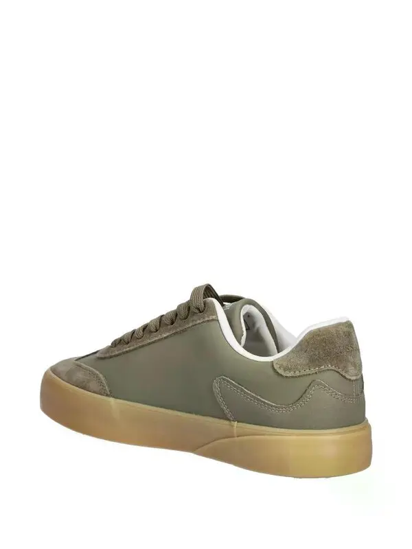 TRUSSARDI Logo-detail Leather Sneakers