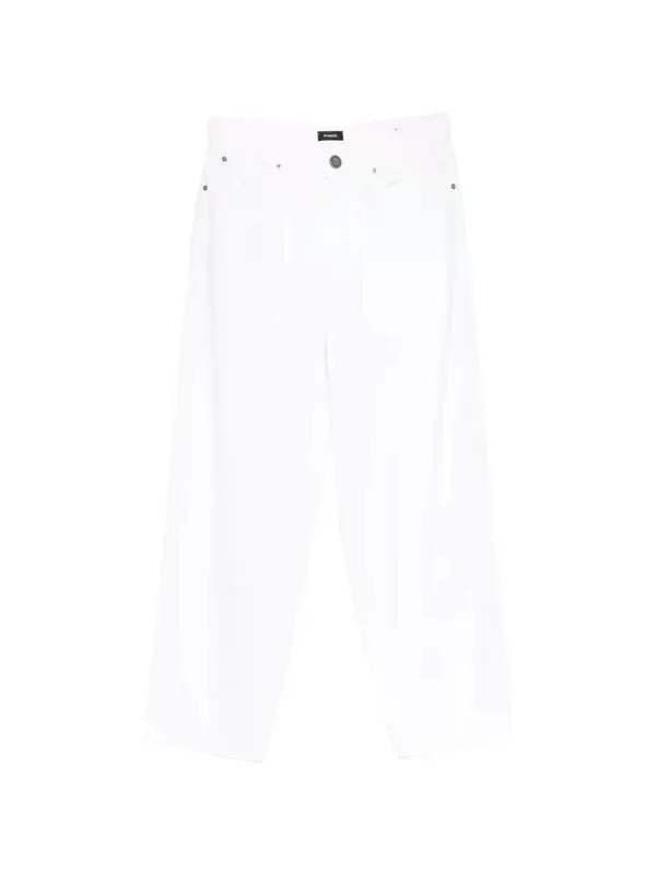 Pinko Buttoned Jeans - White