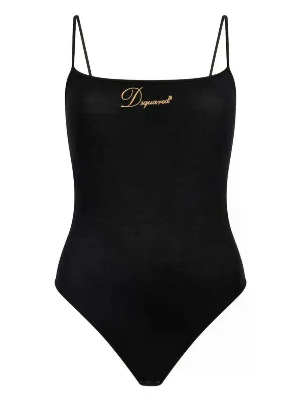 Dsquared2 Signature Square-neck Bodysuit