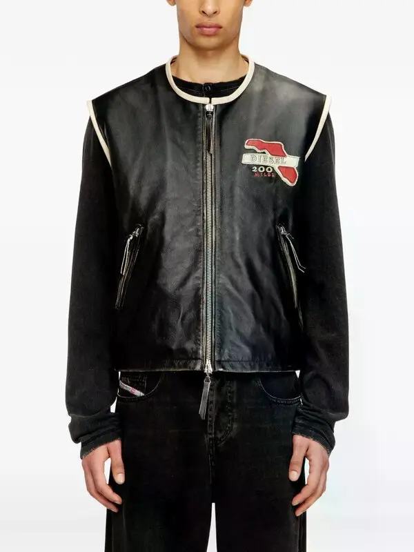 DIESEL® L-flying-20th Zip-up Gilet